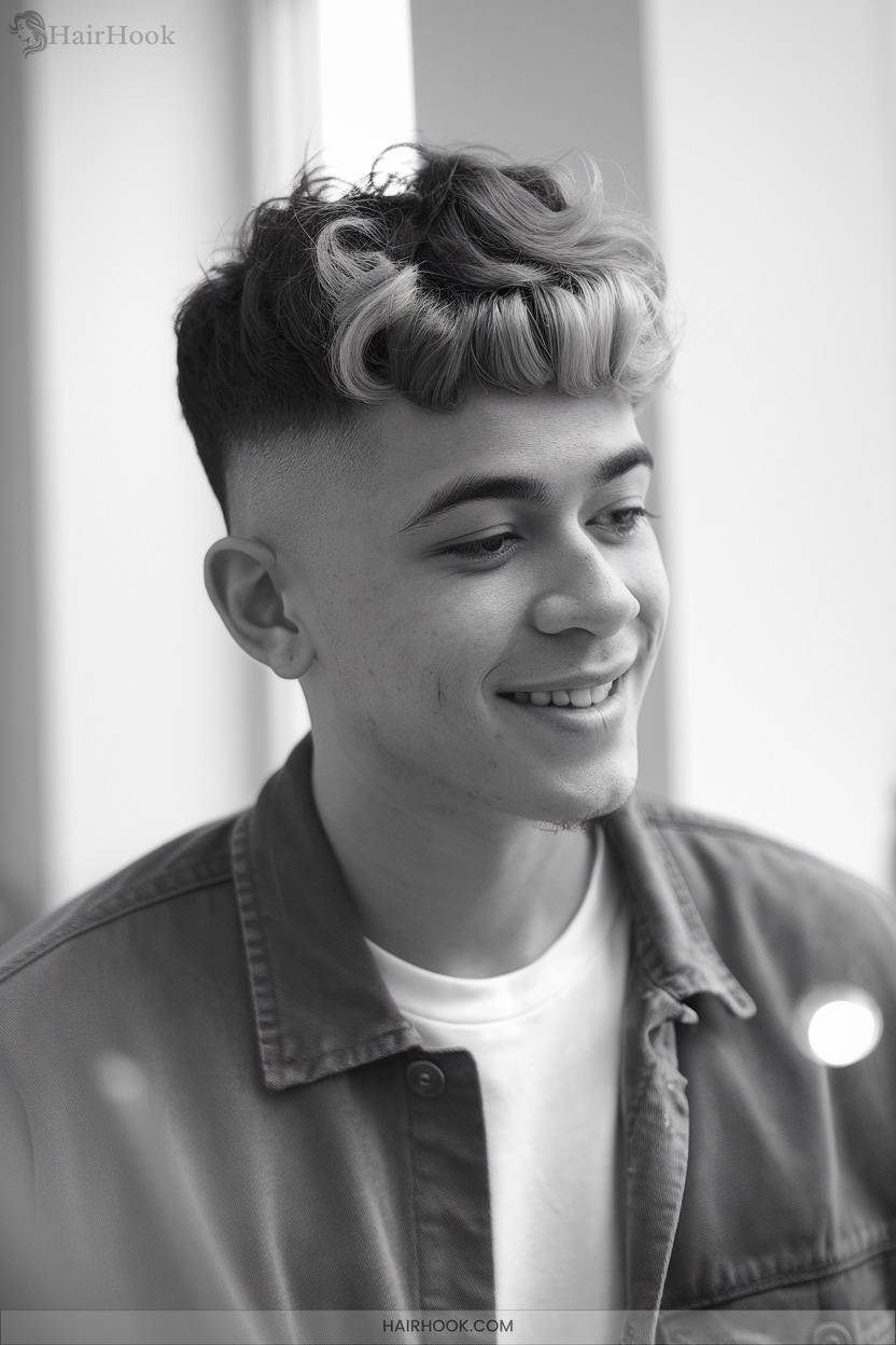 12 Dynamic Low Taper Fade Haircut Curly Hair Combinations