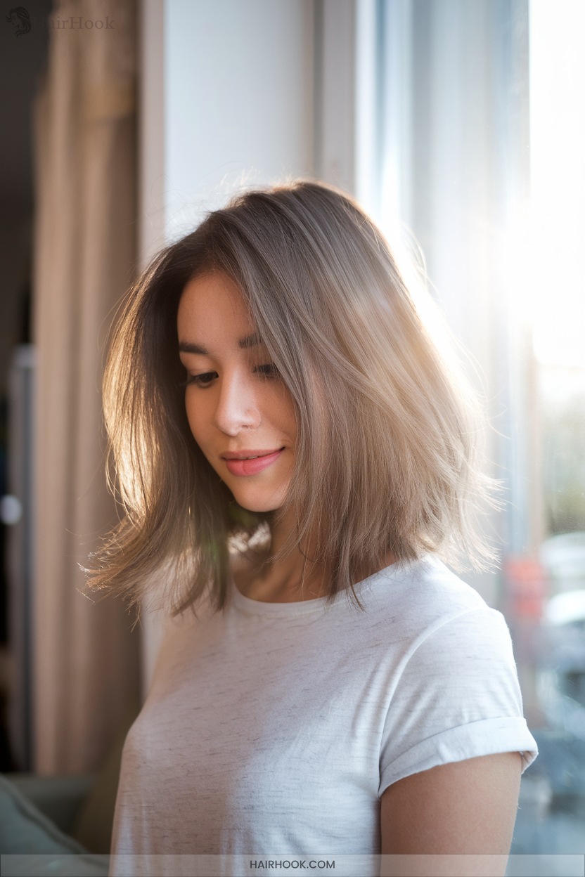 17 Stunning Lob Haircut Layered Styles For Face-Framing Movement