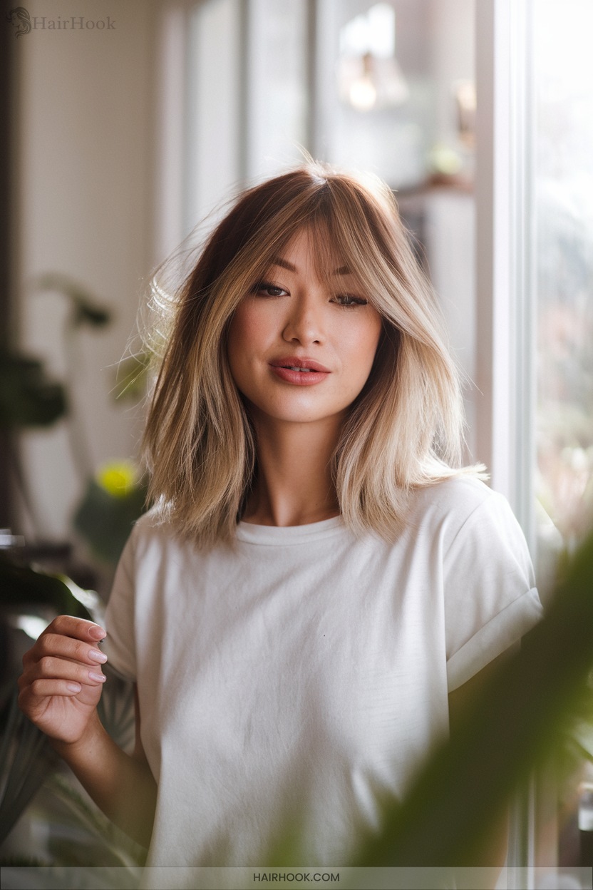 15 Flattering Medium Length Haircuts For Oval Face Shapes