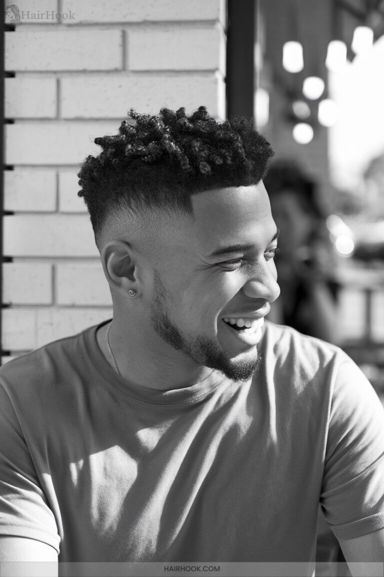 16 Perfect Taper Fade Haircut Curly Hair Combinations That Pop