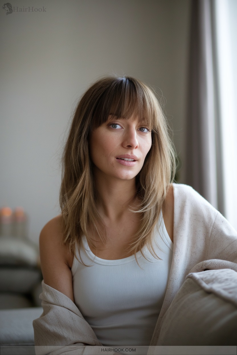 25 Trendy Long Haircut With Bangs Styles For Every Face Shape