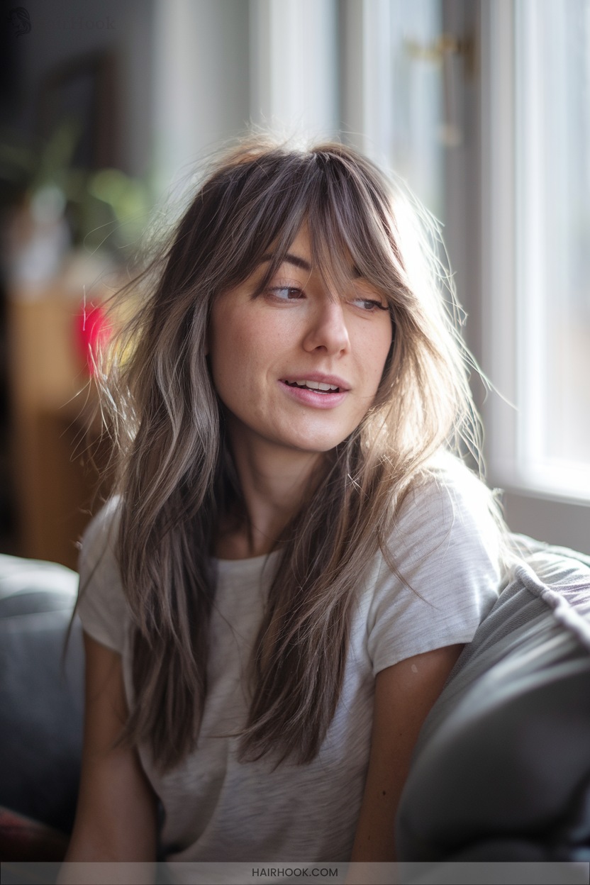 25 Trendy Long Haircut With Bangs Styles For Every Face Shape