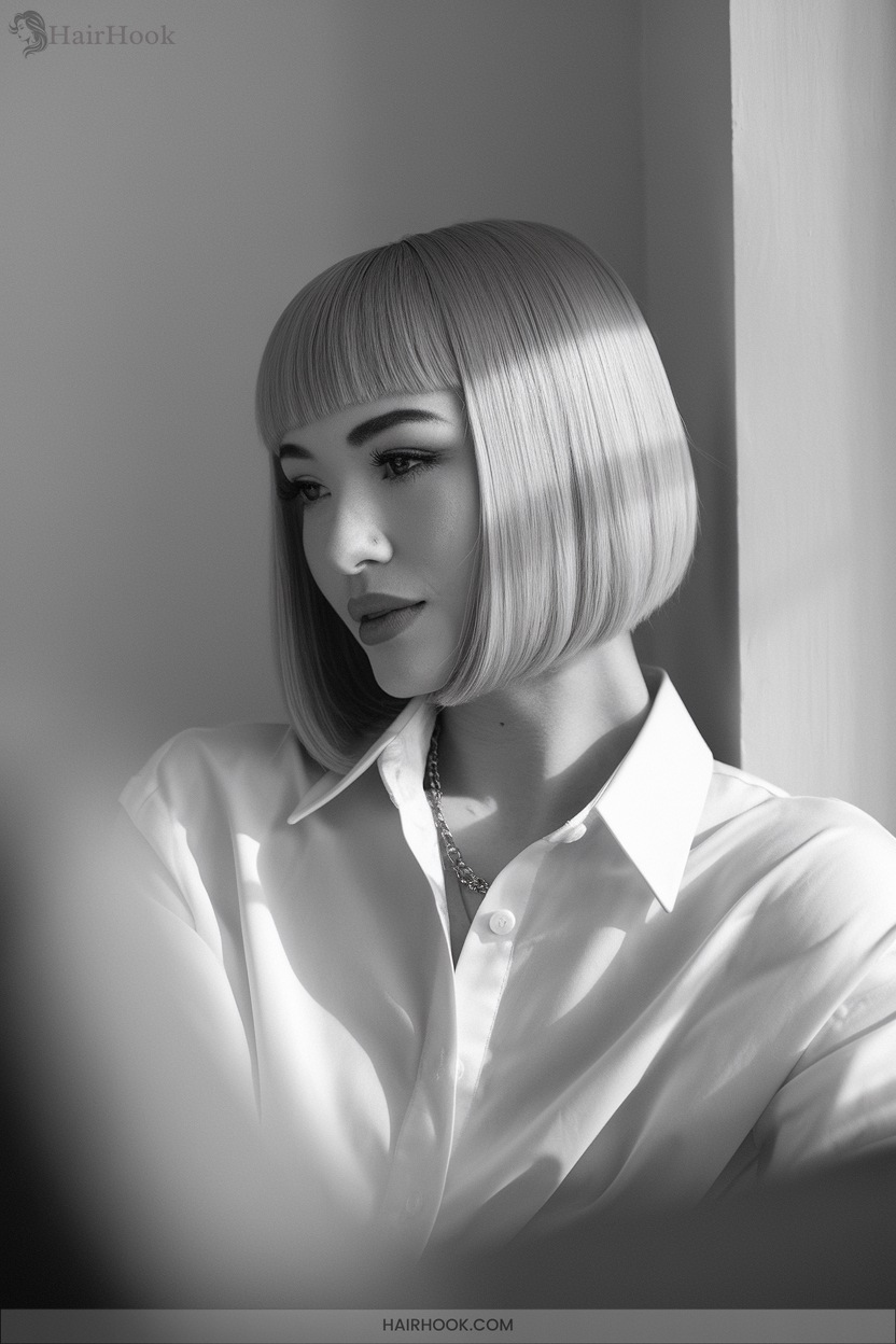 16 Sleek Straight Bob Haircut Looks For A Polished Finish