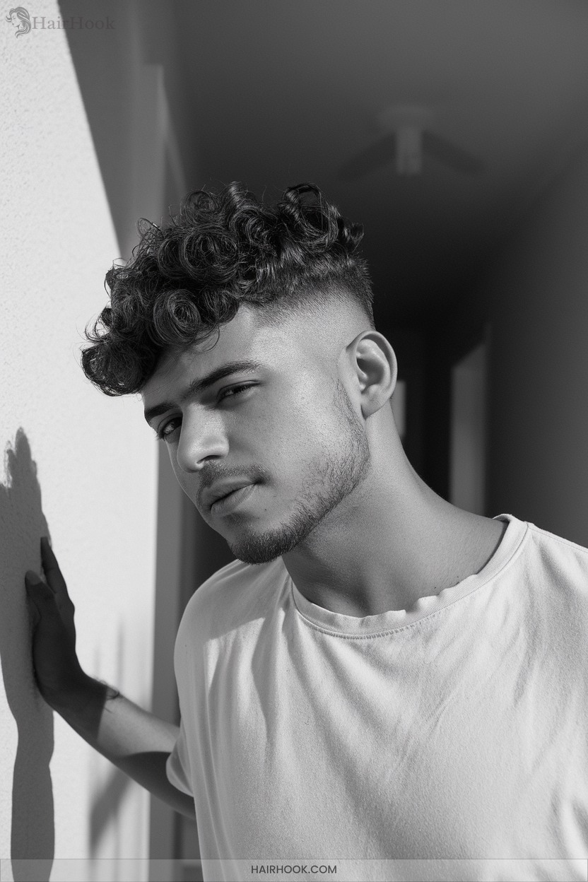 12 Dynamic Low Taper Fade Haircut Curly Hair Combinations
