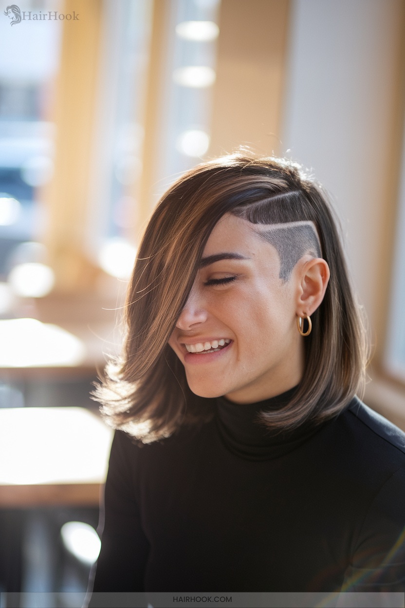 13 Bold Undercut Bob Haircut Designs For A Hidden Edge