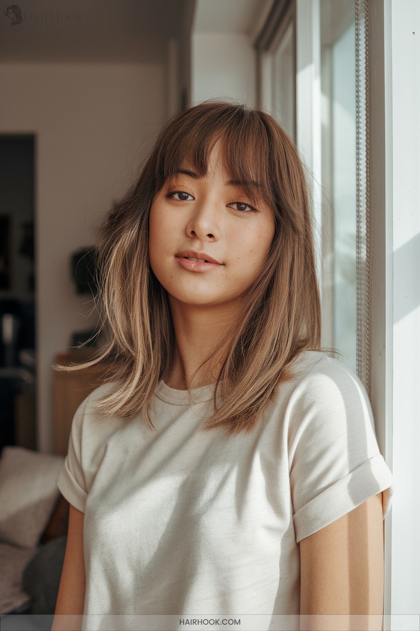 15 Flattering Medium Length Haircuts For Oval Face Shapes